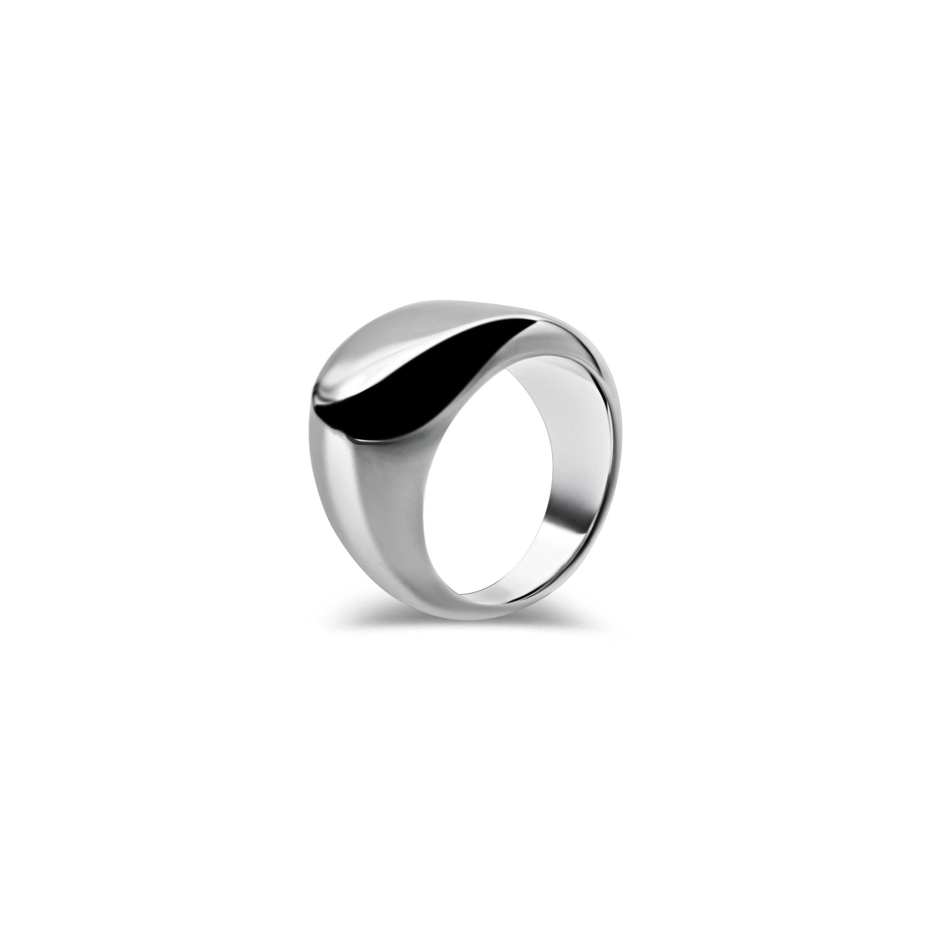 Messenger Ring Silver – Jovana Djuric