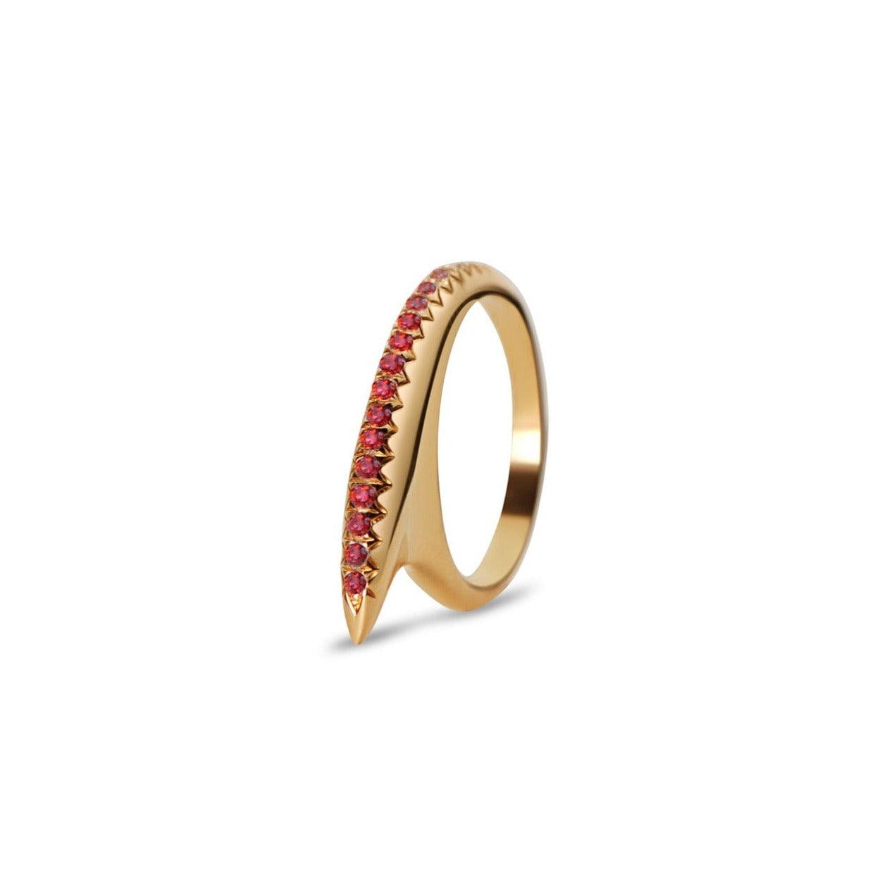 XSmall Color Ridge Slice 18K – Jovana Djuric